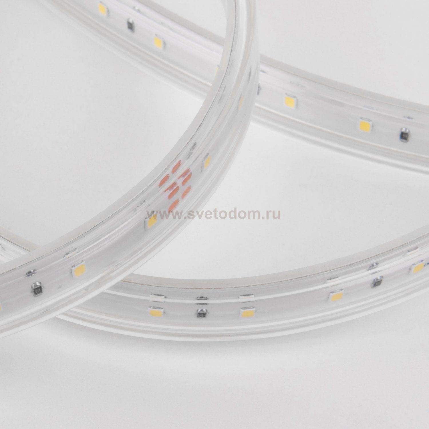 Светодиодная лента Лента светодиодная 220v 8w 60led 2835 Ip65 холодный